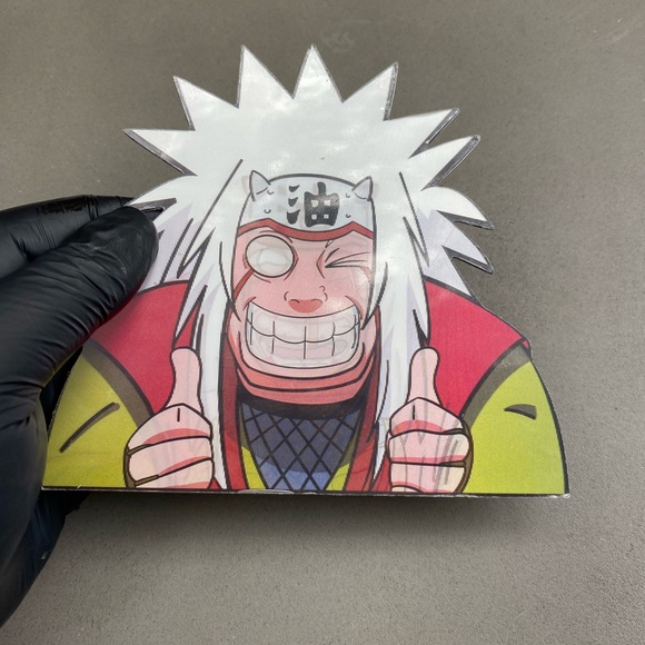 Other | Naruto Shippuden Jiraiya Sensei 3d Lenticular Motion Car ...